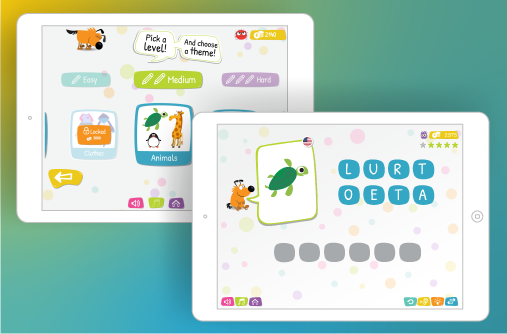 Spell, the Dog - a Spelling Game for Kids - Renata Rocha